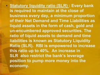 RBI Credit Control | PPTX