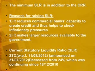 RBI Credit Control | PPTX