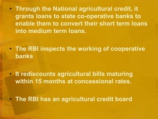 RBI Credit Control | PPTX