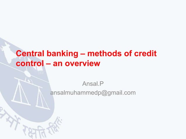 RBI Credit Control.pptx