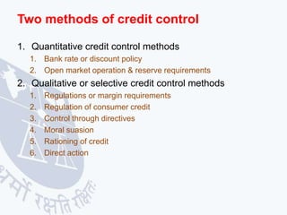 RBI Credit Control.pptx
