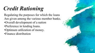 Rbi credit policies | PPT