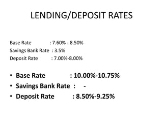 Rbi current rates 2012 2013 | PPTX