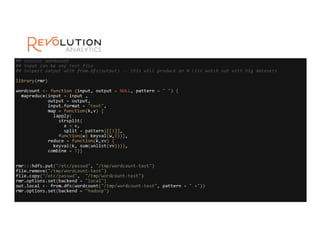 R & big data analysis 20120531 | PPTX
