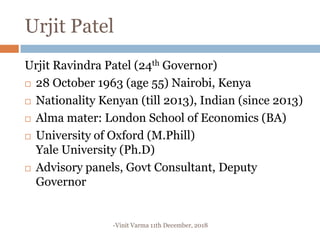 Rbi governor's exit and more | PDF