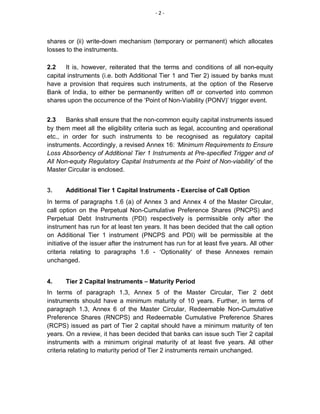 Rbi guideline for basel iii | PDF