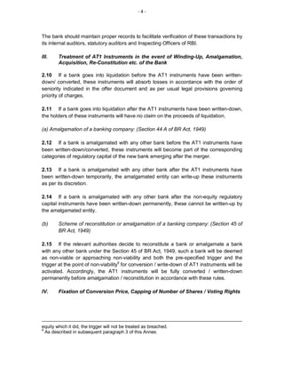 Rbi guideline for basel iii | PDF