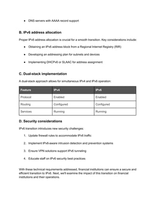 RBI Guidelines for IPv6 Compliance devseccops.ai