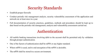 RBI guidelines for mobile banking | PPTX