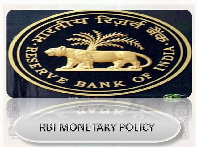 Rbi monetary policy | PPT
