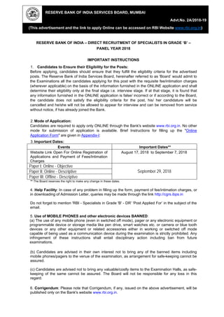 Rbi notification | PDF