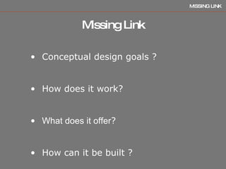 Missing Link | PPT
