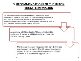 RBI- Evolution & Growth | PPTX