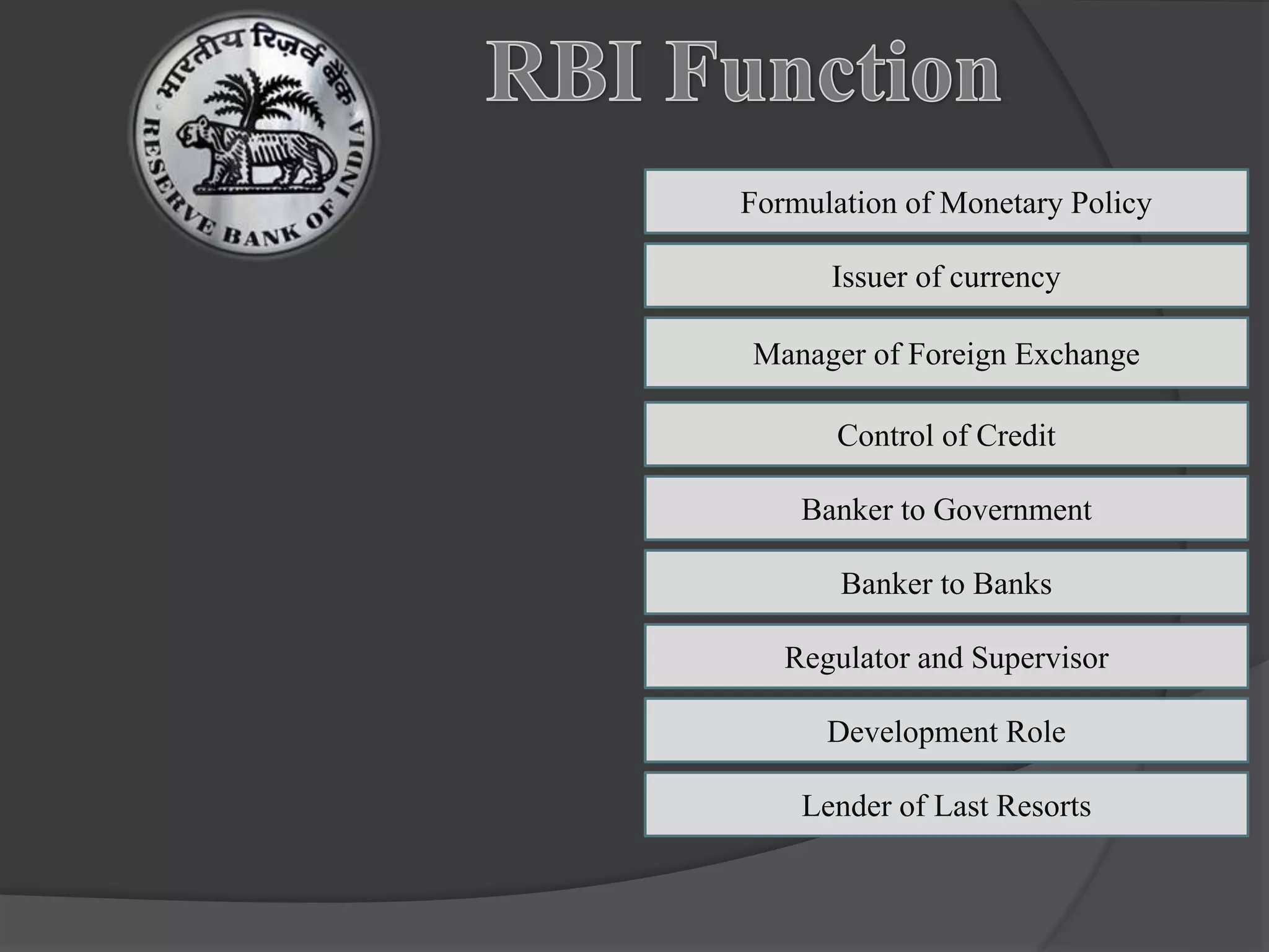 Latest RBI presentation | PPTX