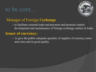 Latest RBI presentation | PPTX