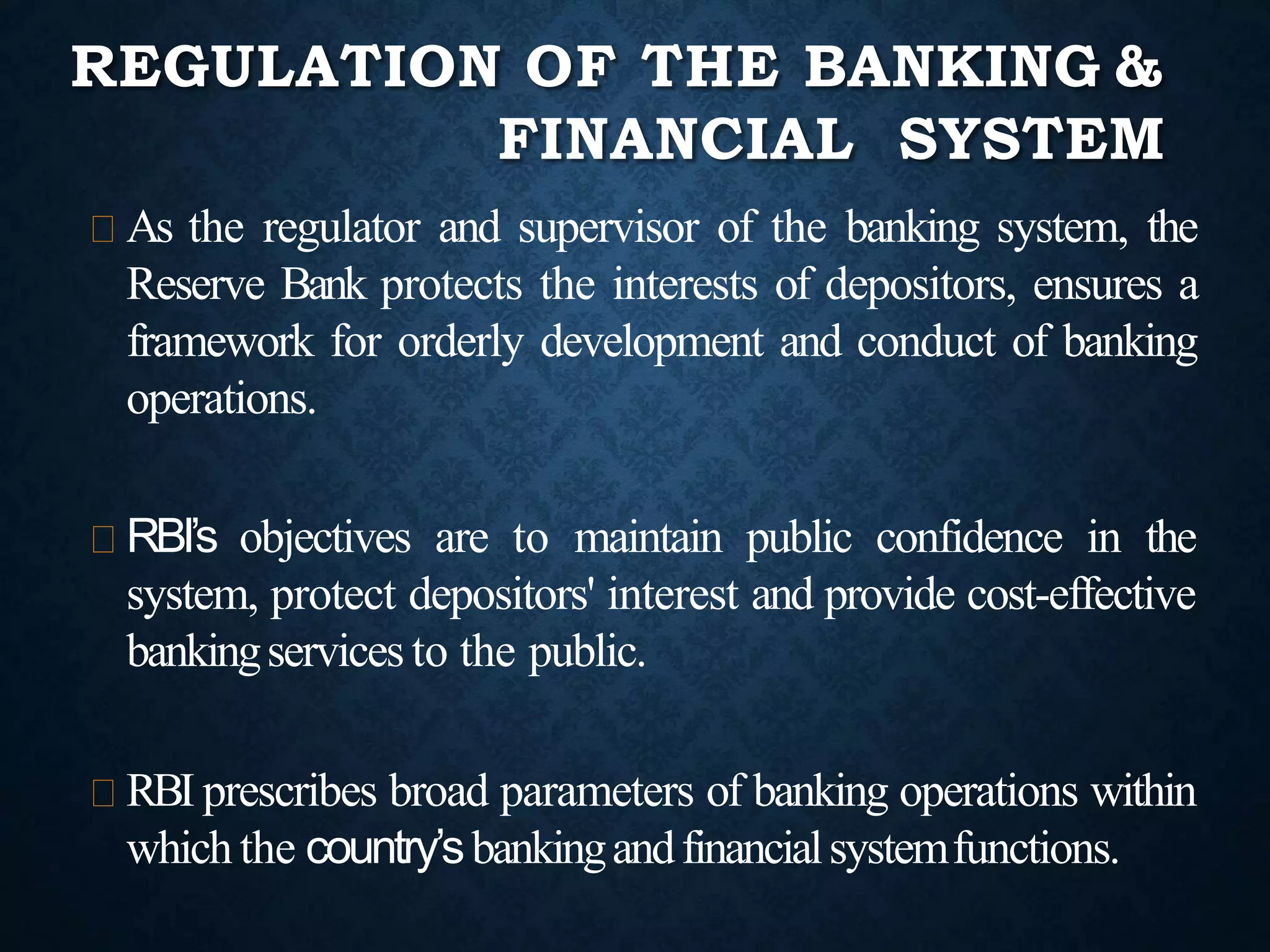 Rbi ppt ROle and fuctions in Indian Economy | PPTX