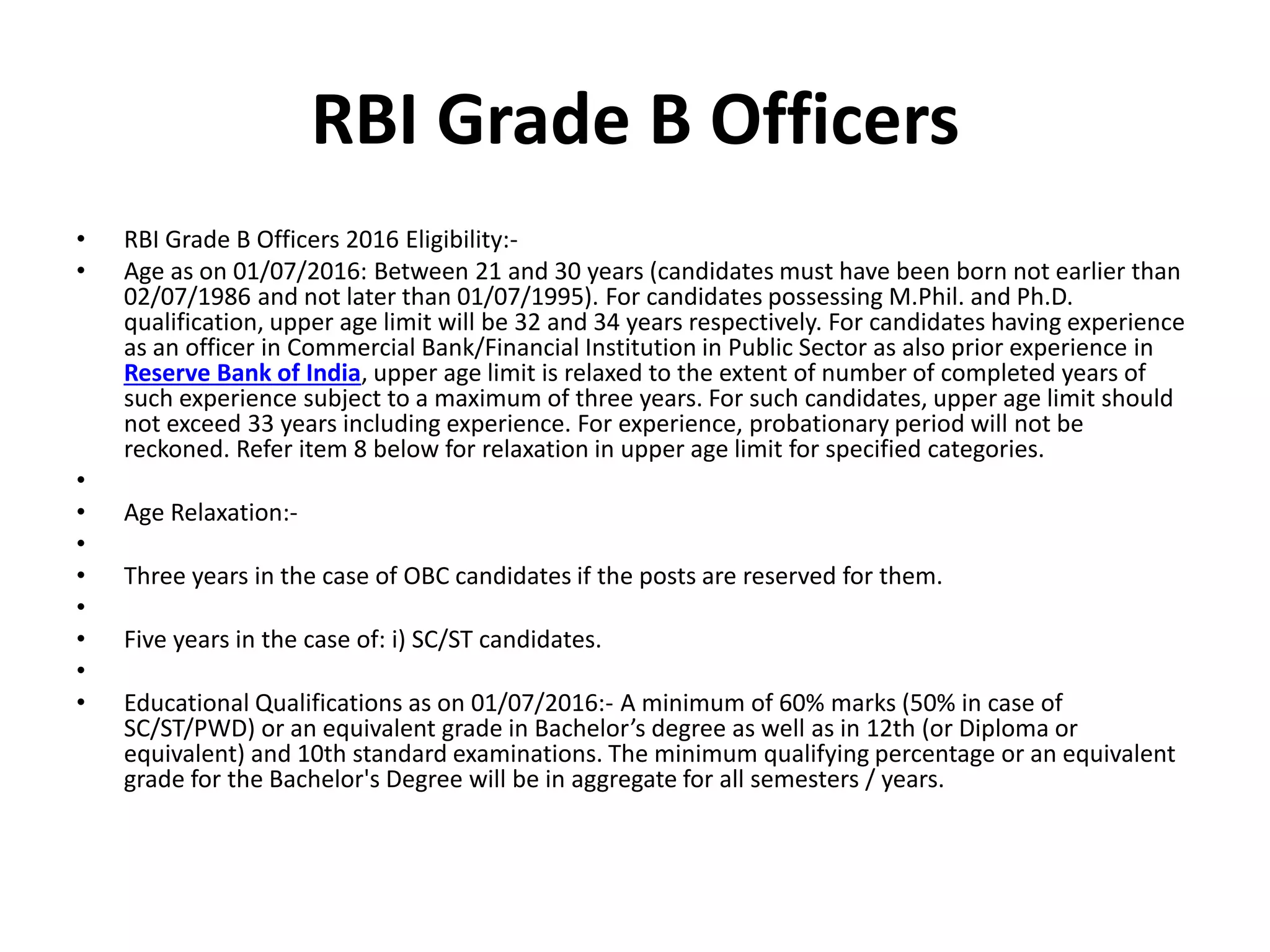 Rbi recruitment.pdf | PPT
