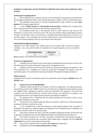 Rbi recruitment asst | PDF