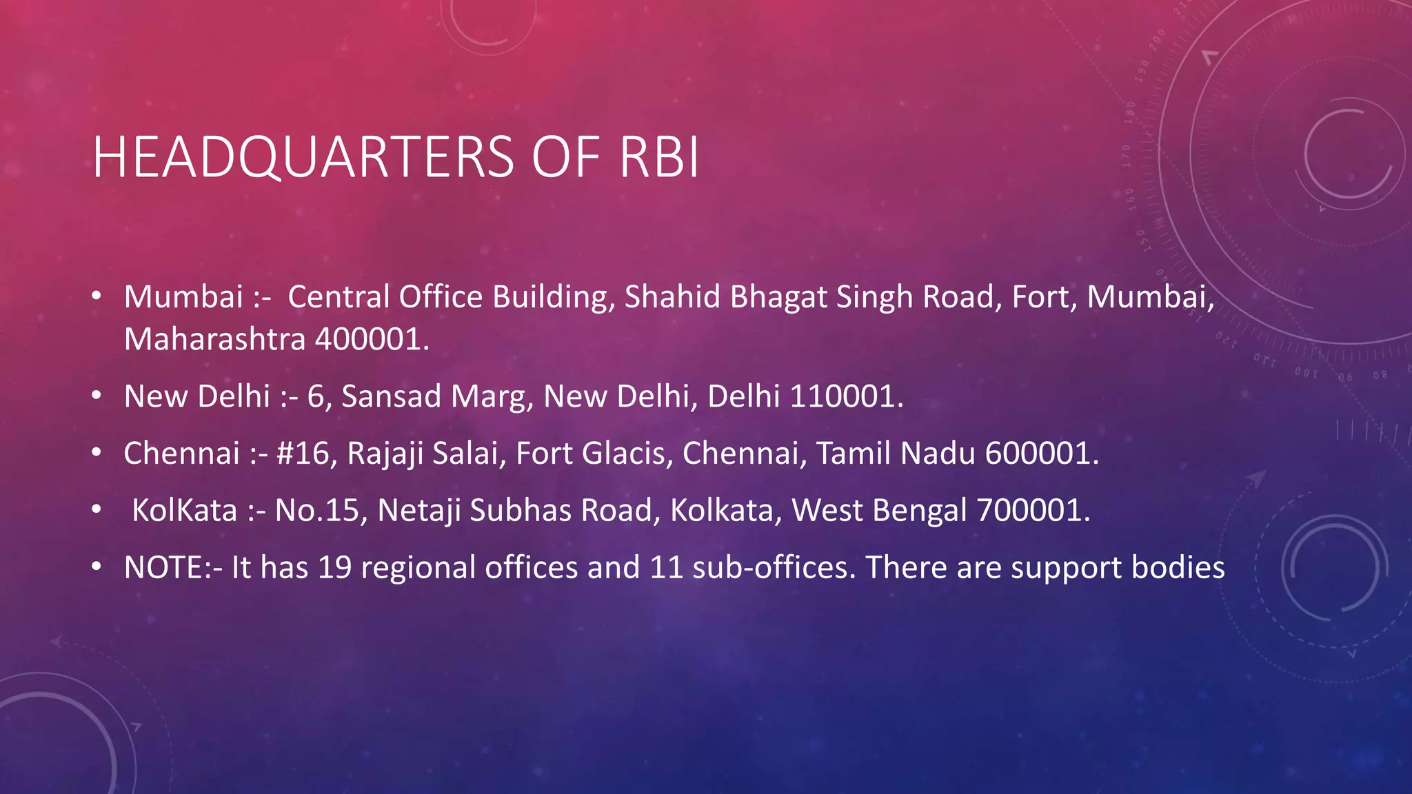 RBI(reserve bank of india) | PPTX