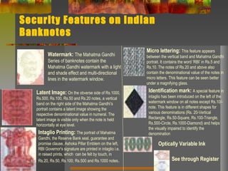 RBI & SBI | PPT | Currencies | Economy