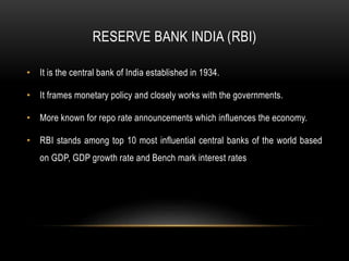 RBI's Monetary Policy | PPTX