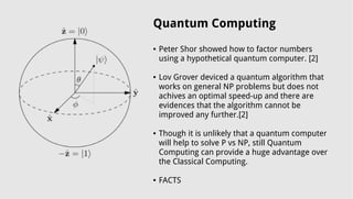 A comprehensive view on P vs NP | PPT