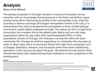Chicago VC & Startup Ecosystem - RBL1 - Rebel One Research | PPT