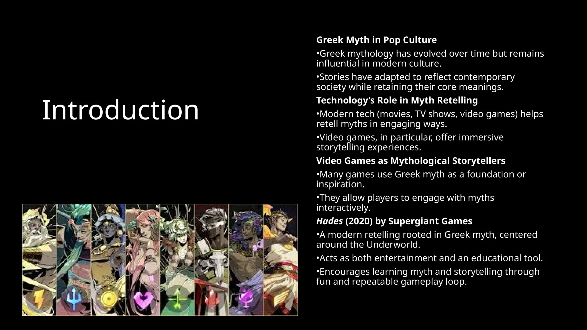 The Hades Game Project: based on myth.pptx