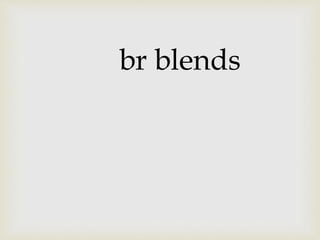 PHONICS R BLENDS | PPTX