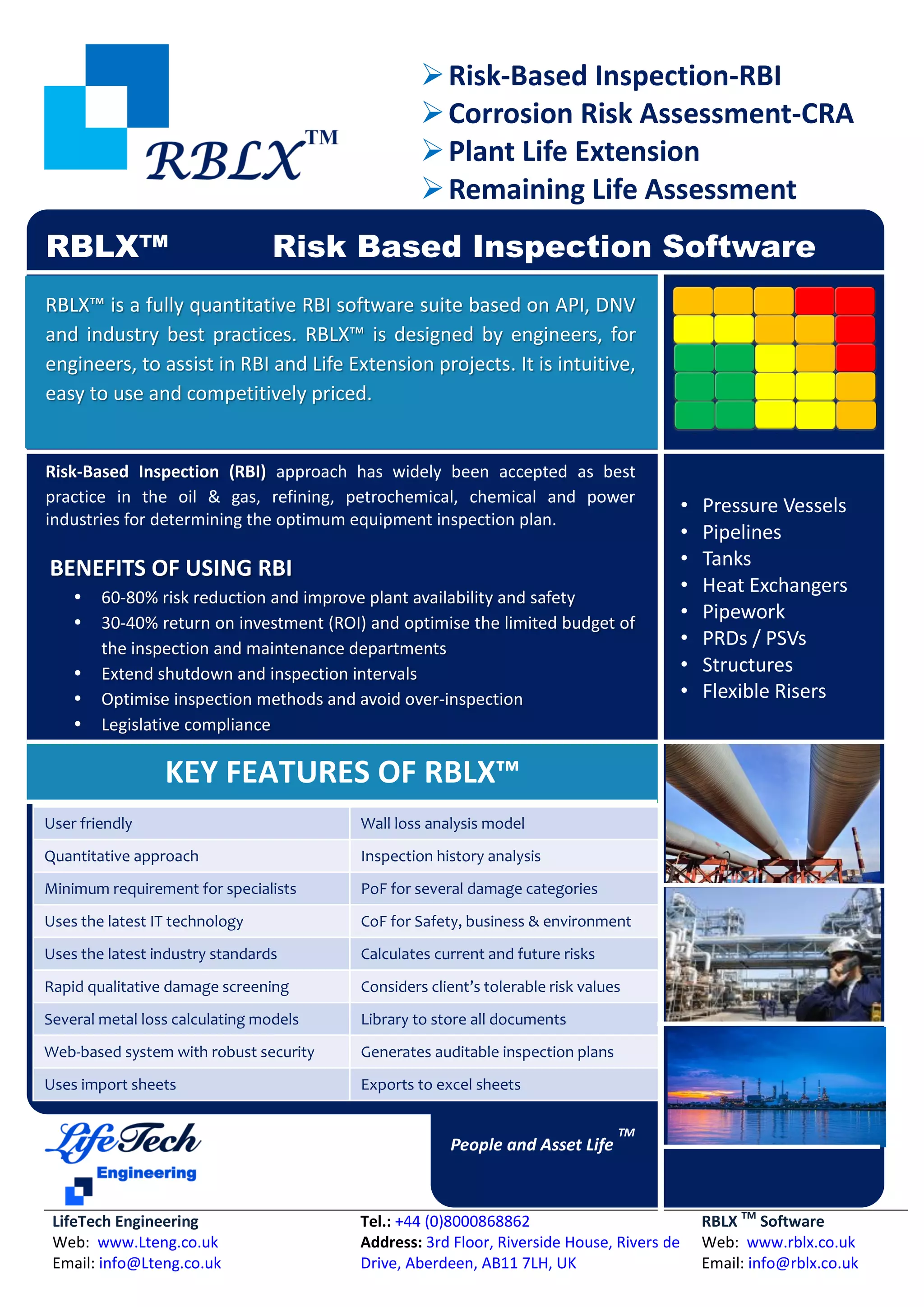 Risk Based Inspection-RBI | PDF