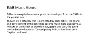 R&b music | PPT