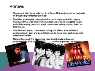 R&B Music - Research | PPT