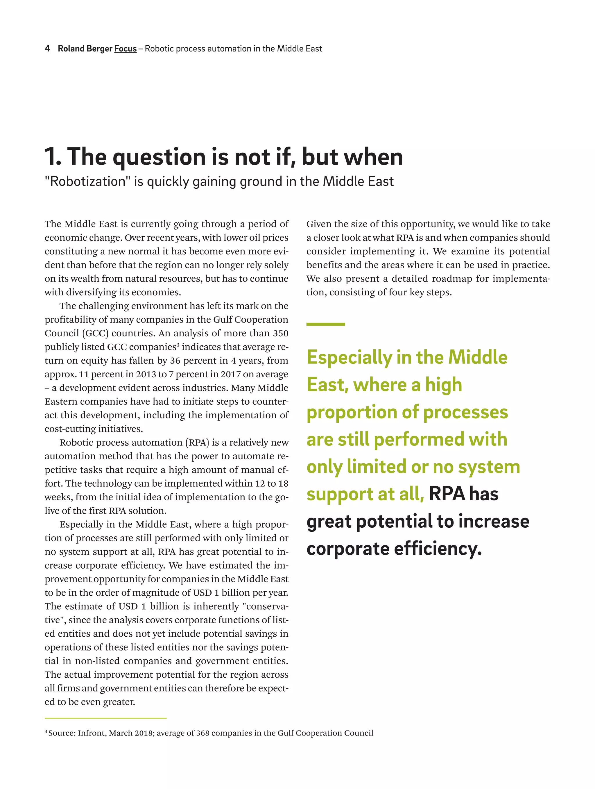 RPA in the Middle East | PDF