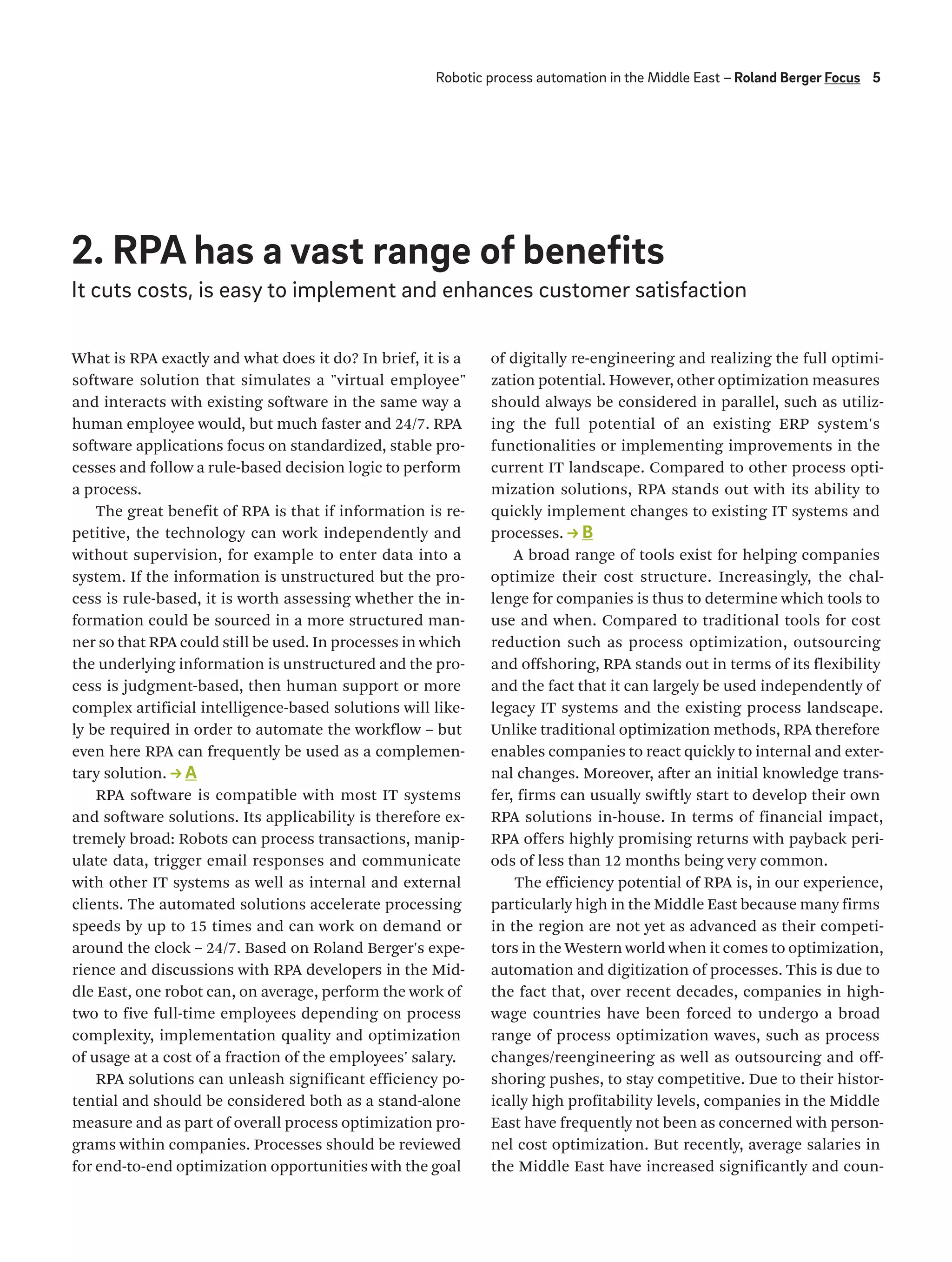 RPA in the Middle East | PDF