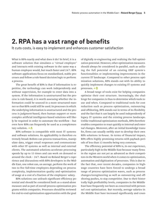 RPA in the Middle East | PDF