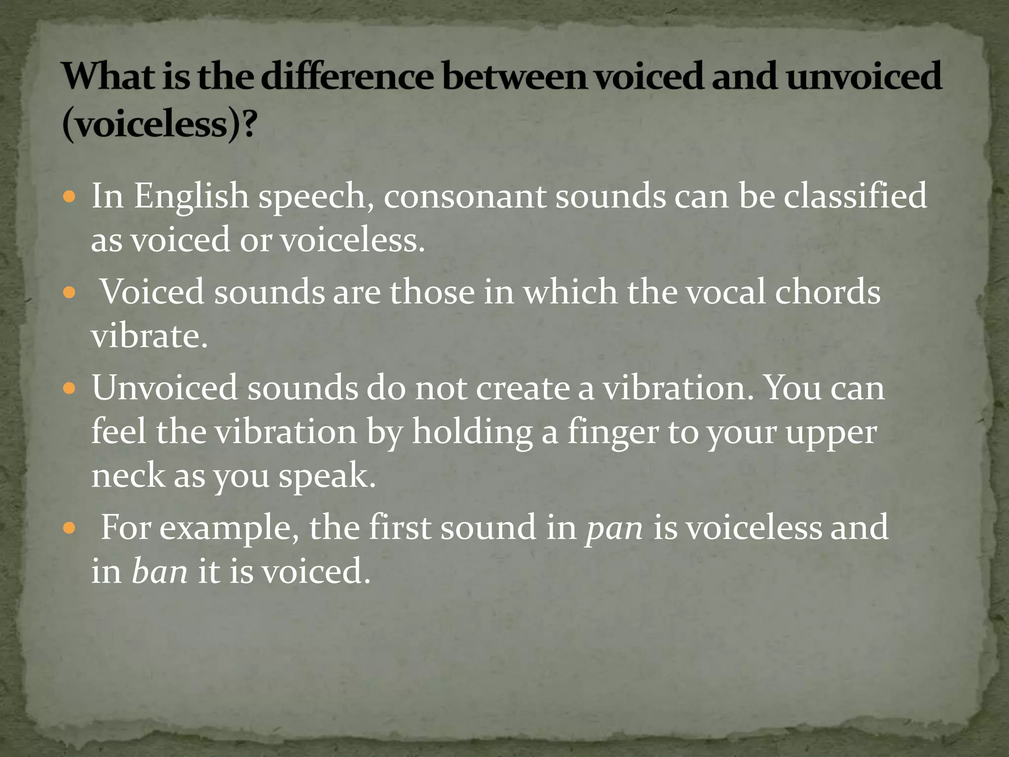 Pronunciation | PPTX