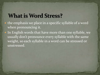 Pronunciation | PPT
