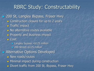 196 Street Rail Overpass Plan | PPT | Rail Travel | Travel Type