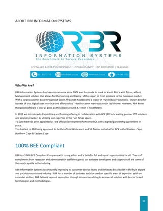 RRR Information Systems overview november 2020 | PDF