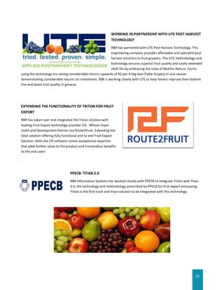 RRR Information Systems overview november 2020 | PDF