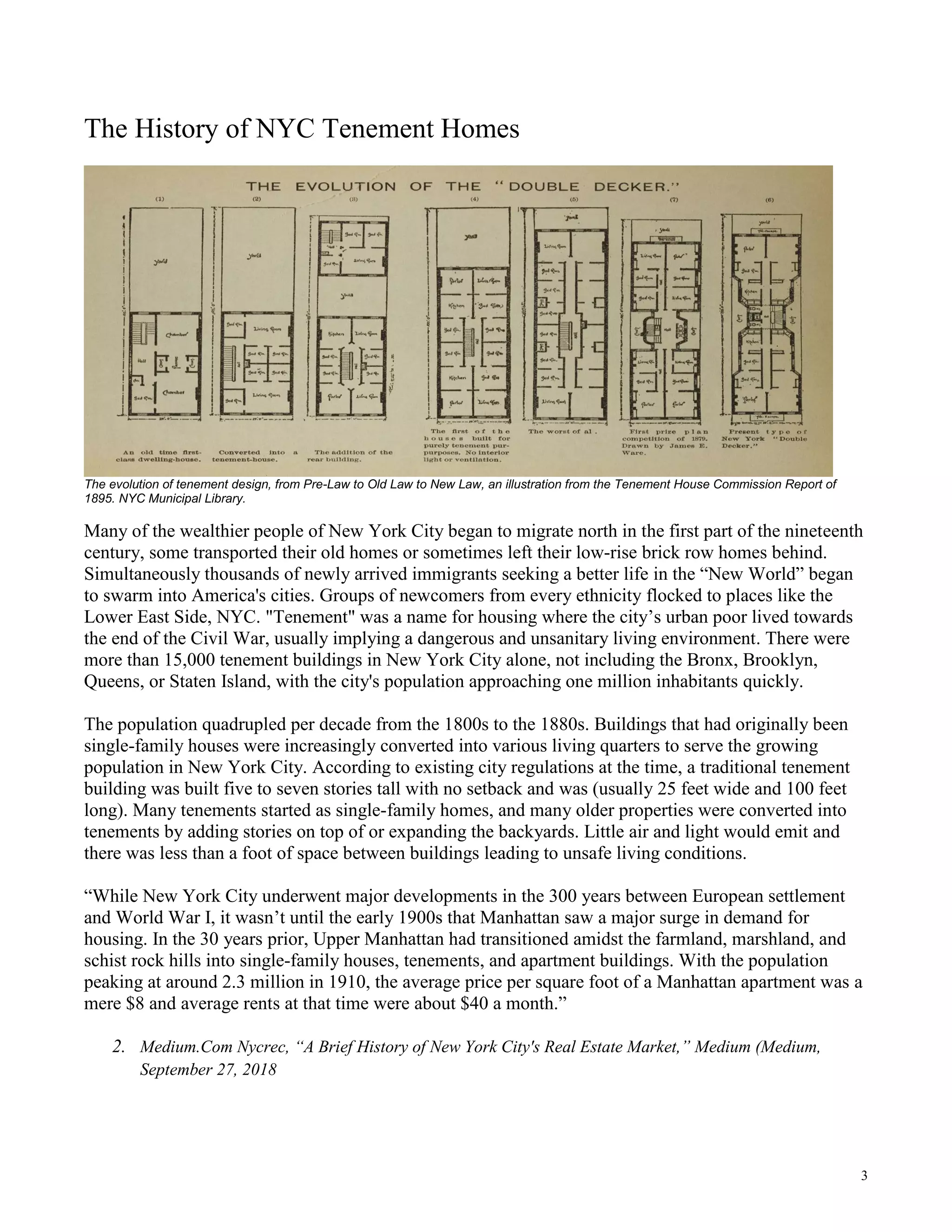 The History Of Affordable Housing in New York City | PDF
