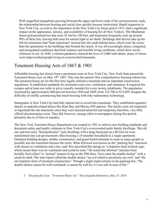 The History Of Affordable Housing in New York City | PDF | Government ...