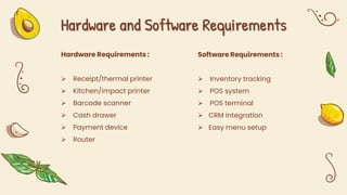 restaurant billing system | PPTX