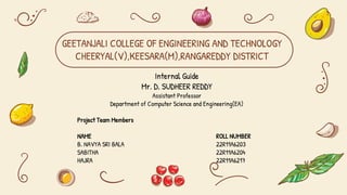 restaurant billing system | PPTX