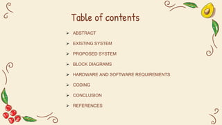 restaurant billing system | PPTX