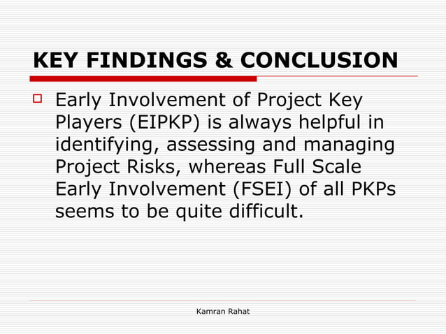 Level of Integration of Risk Breakdown Structure (RBS) and Work ...