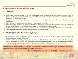 Strategic Debt Restructuring | PPTX