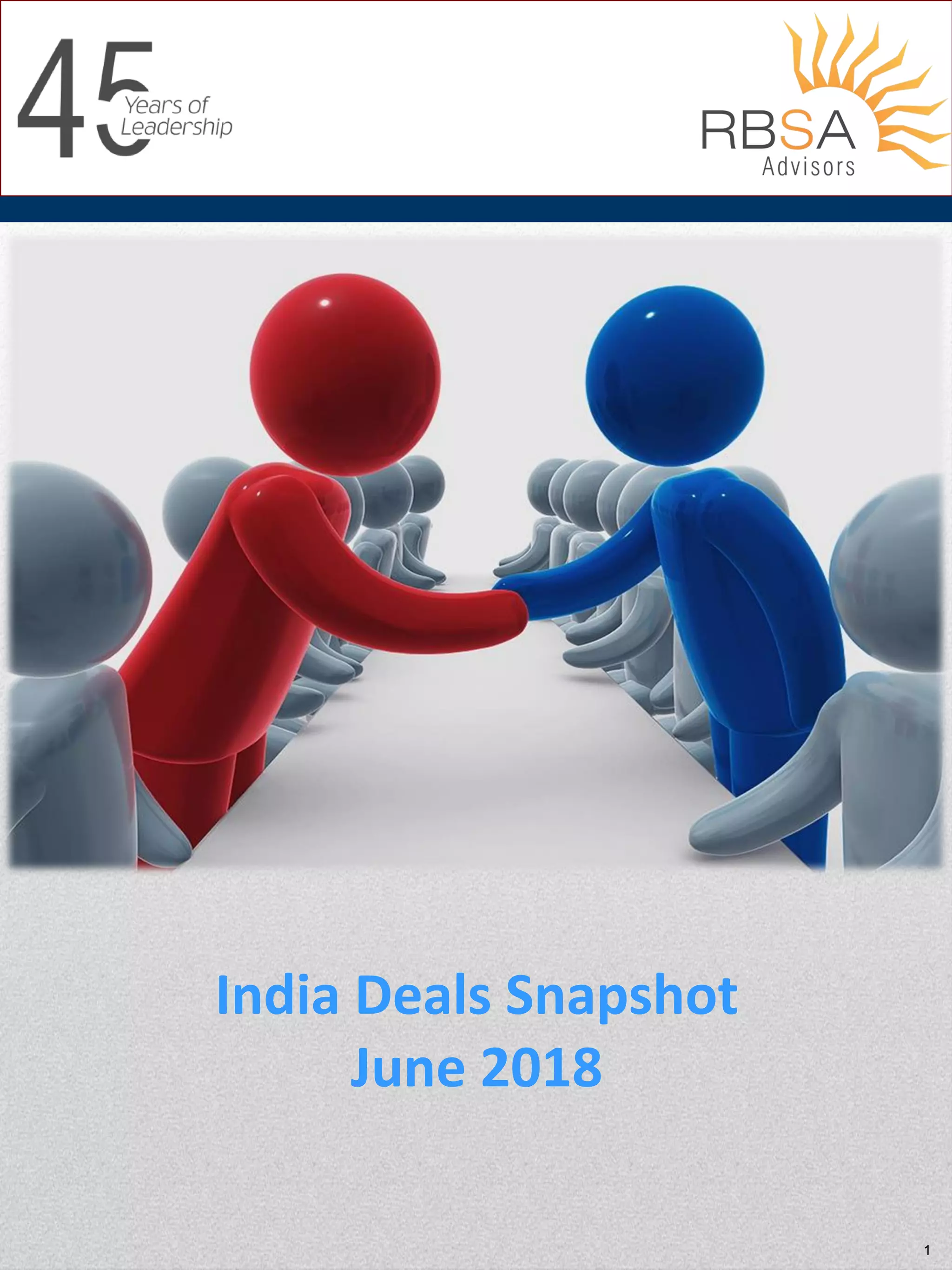 India Deals Snapshot June 2018 | PDF