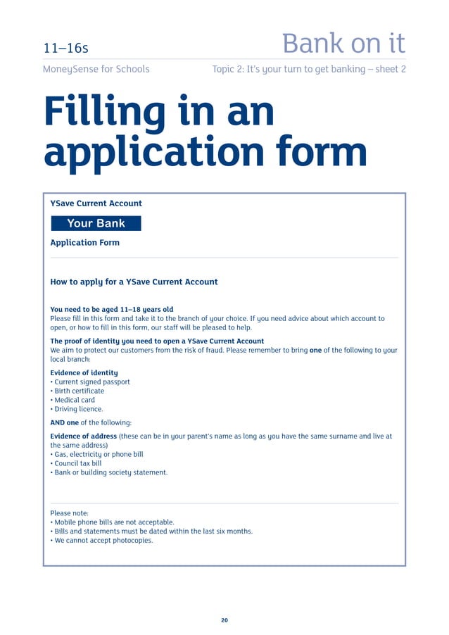 Rbs application form | PDF