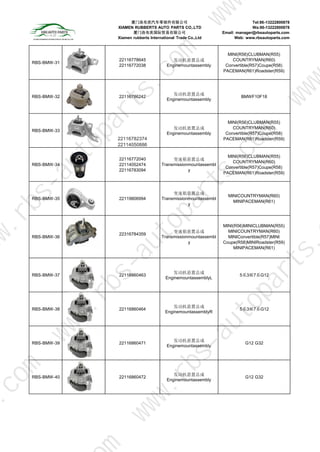 RBS BENZ BMW VW List.pdf